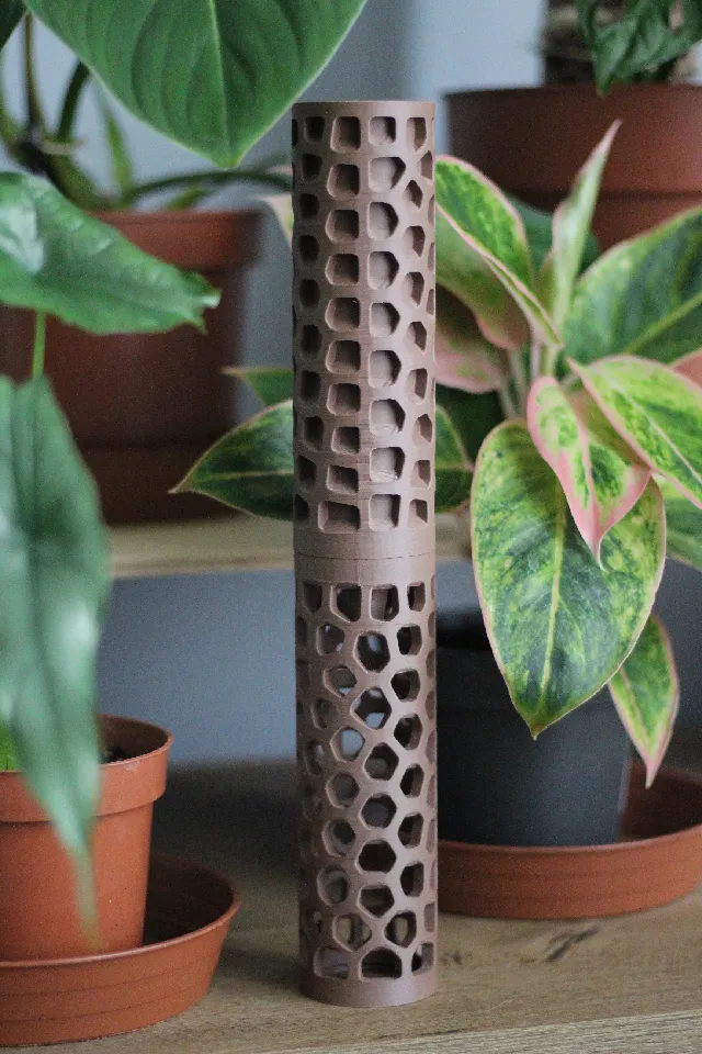 Voronoi Moss Pole by GypsyPope | Download free STL model | Printables.com