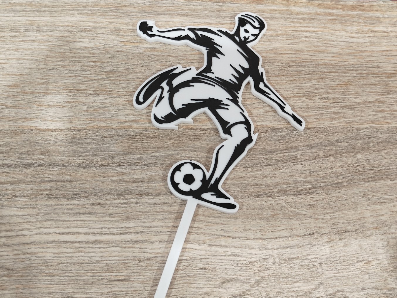 footballer_cake_topper por David Bartošík | Descargar modelo STL ...