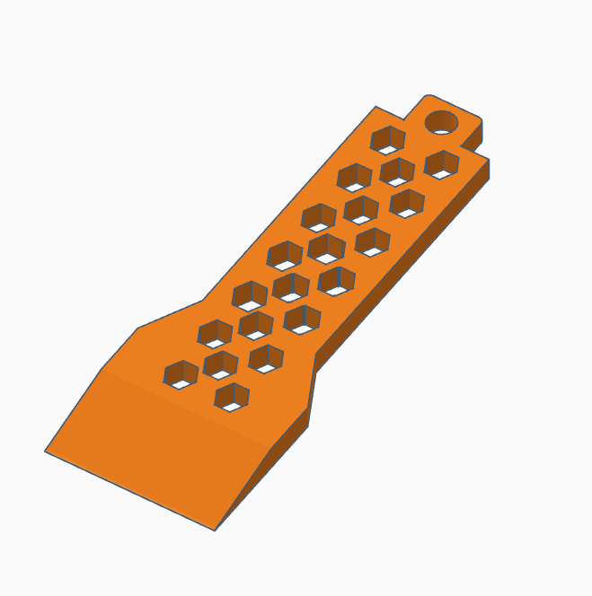 Printbed scraper by GR3YWOLF_21 | Download free STL model | Printables.com