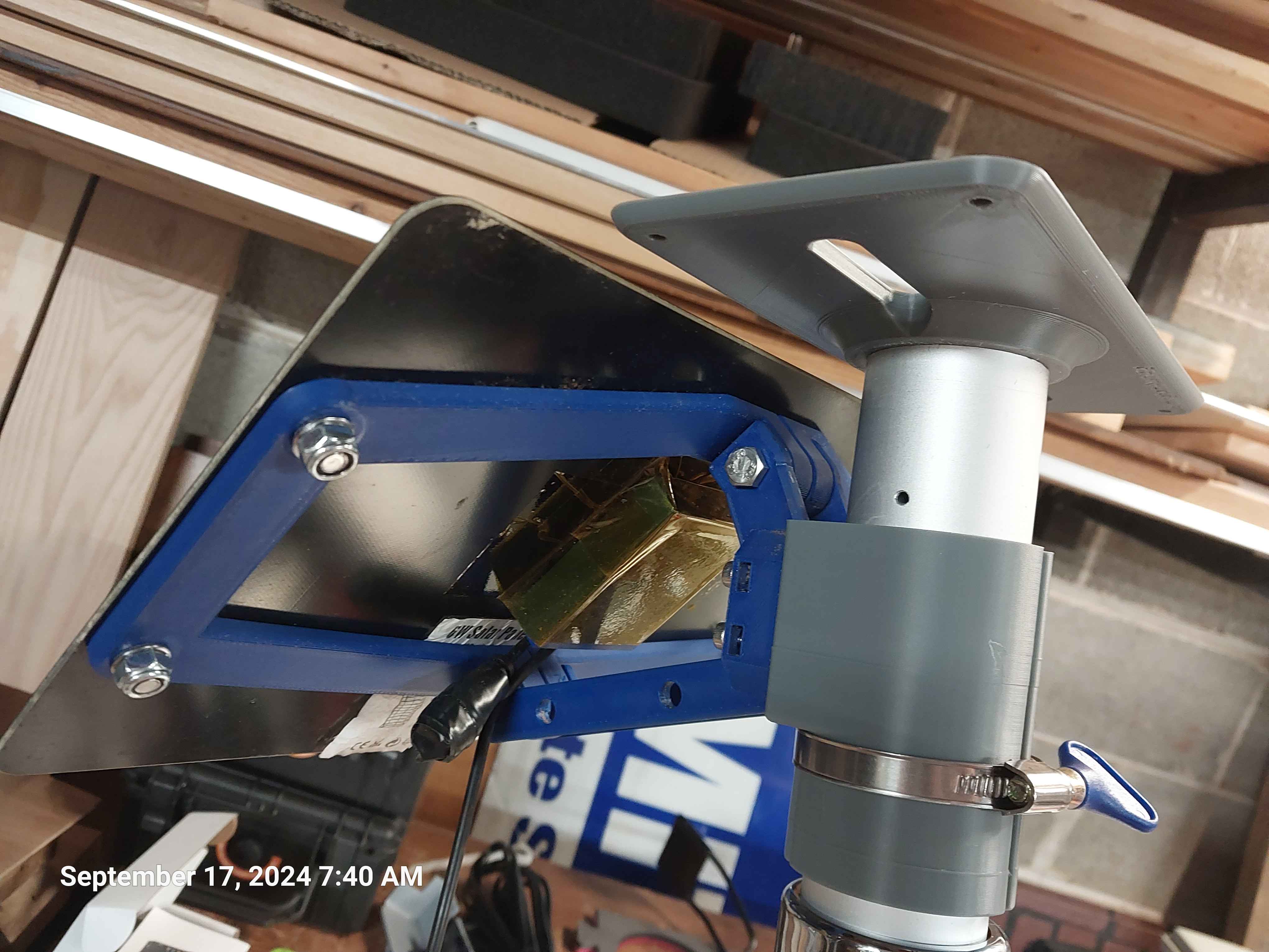 Harbor Freight Flag Pole Enclosure Mount by BirminghamMesh | Download ...