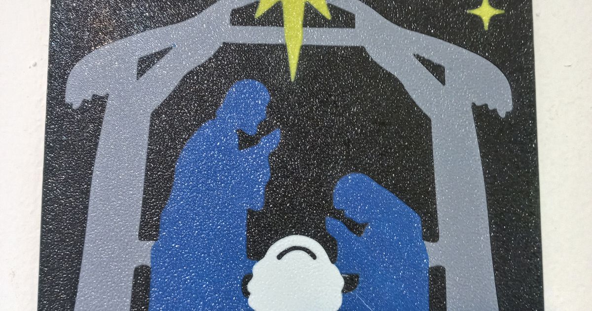 Manger Scene by ManuelM | Download free STL model | Printables.com