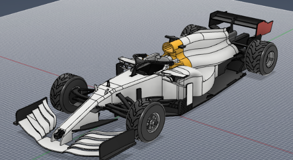 F1 racing car Print in place by Bradyboo162 | Download free STL model ...