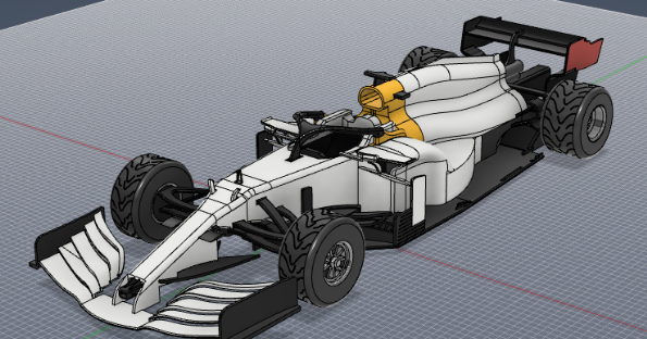 F1 racing car Print in place by Bradyboo162 | Download free STL model ...