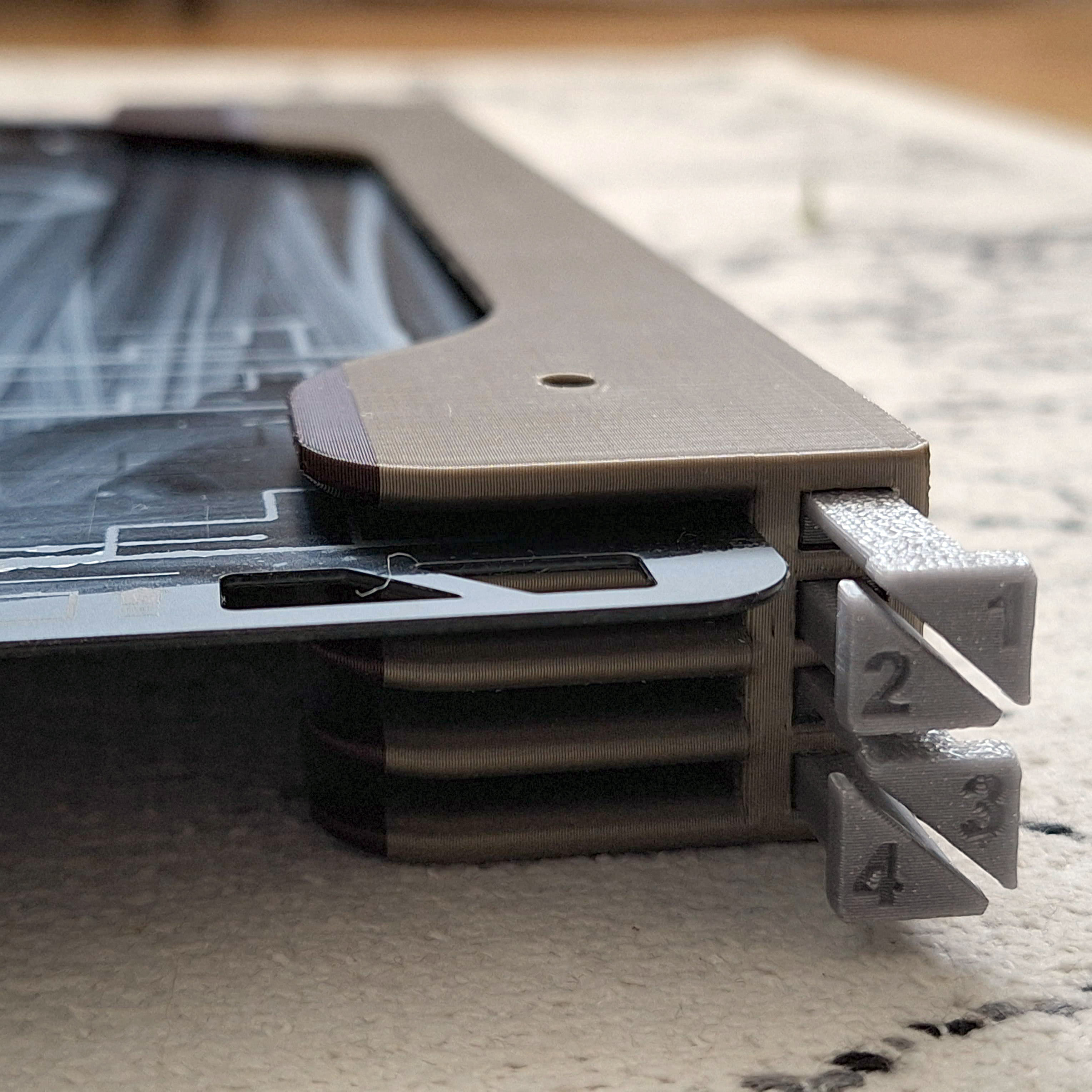 Prusa Mk3/4, Bambu X1C, P1, A1 Build Plate holder with eject button by ...