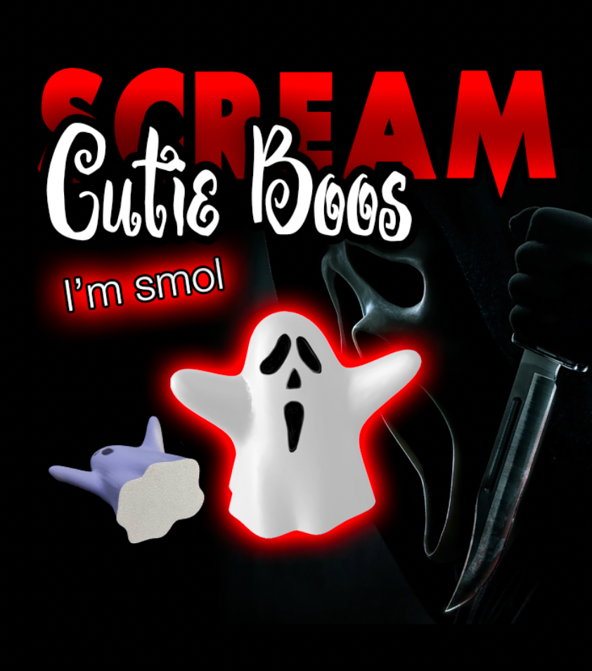 Spooky Boo Scream! by K2_Kevin | Download free STL model | Printables.com