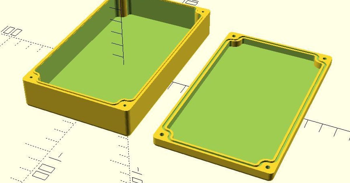 Waterproof Housing by aquila | Download free STL model | Printables.com