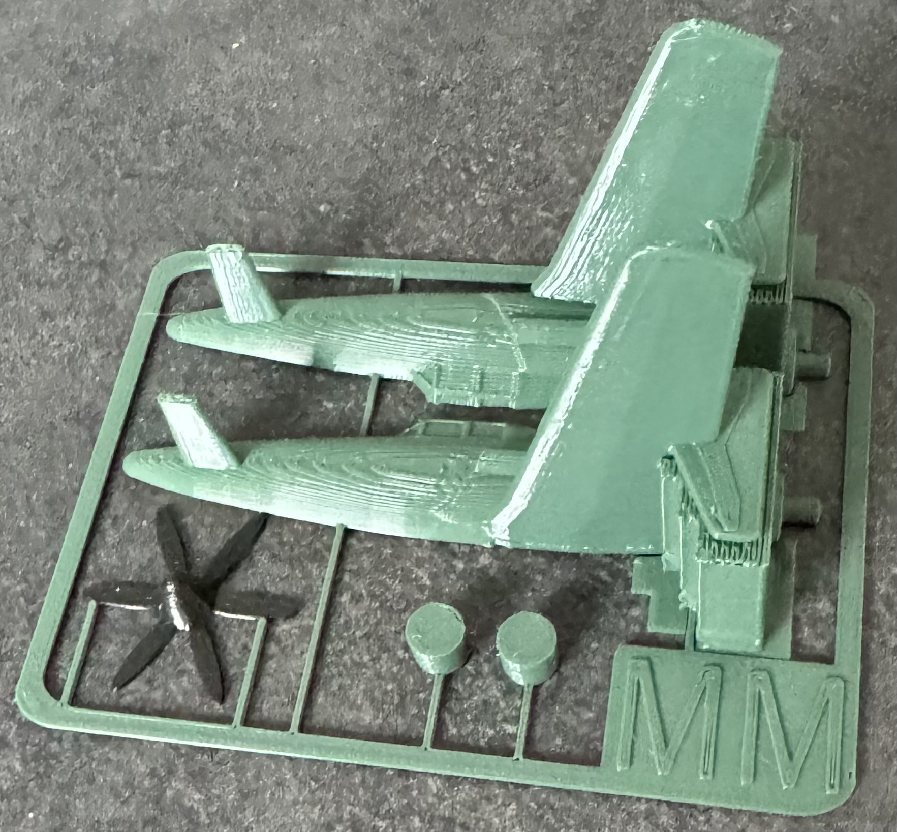 J7W1 Shinden kit card by MM | Download free STL model | Printables.com