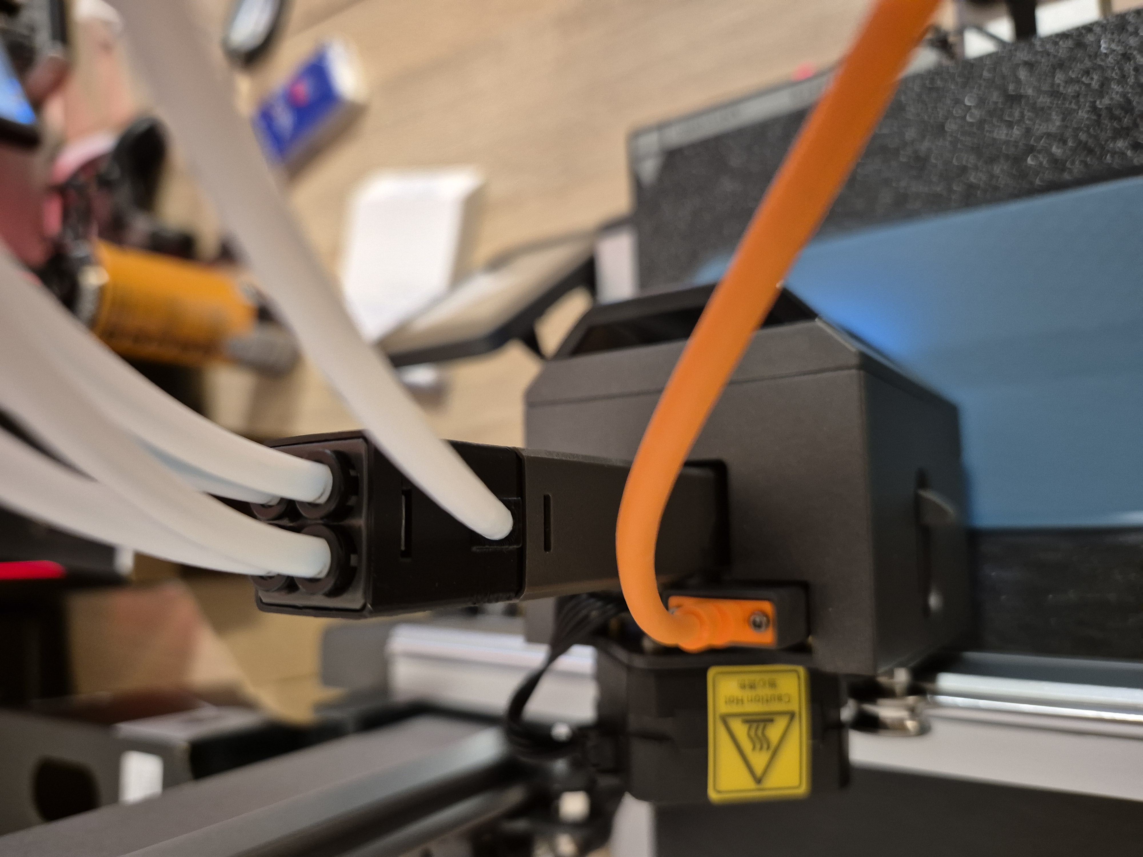 Anycubic Kobra 3 Combo - 5 Port Filament Input Hub by Nordice ...