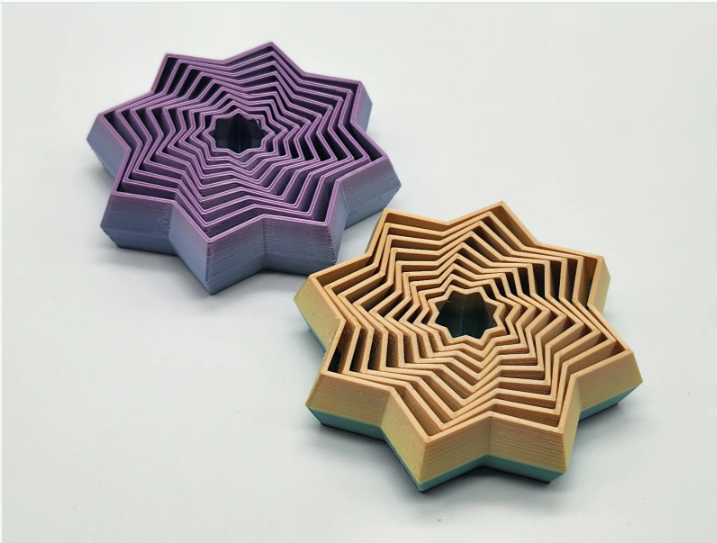 Star Fidget by Penguino | Download free STL model | Printables.com