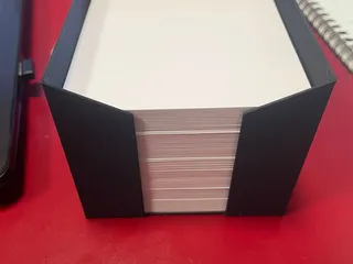 NOTE PAPER BOX/ 85*85mm by brsvtnds53 | Download free STL model ...