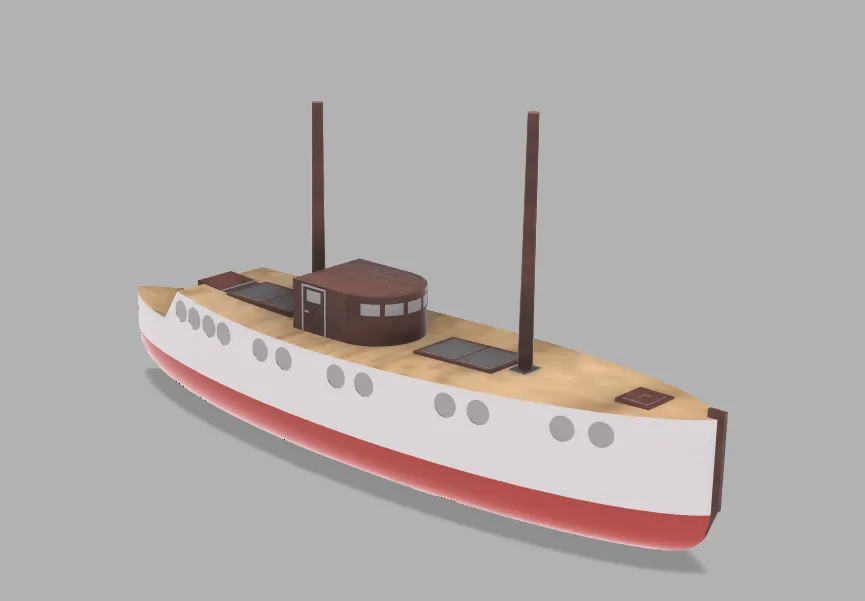 Small Yacht by Alexand3DP | Download free STL model | Printables.com