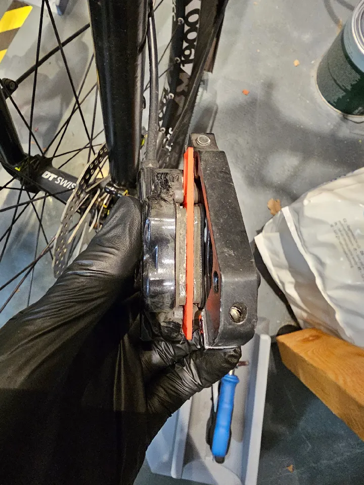 MTB brake pad spacer by HLW | Download free STL model | Printables.com