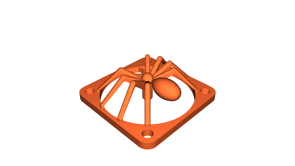 Spider-Fan by XYberTech | Download free STL model | Printables.com