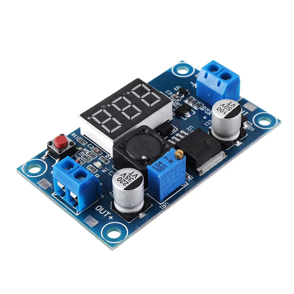LM2596 DC-DC Voltage Regulator with LED Display Step down par Isak ...