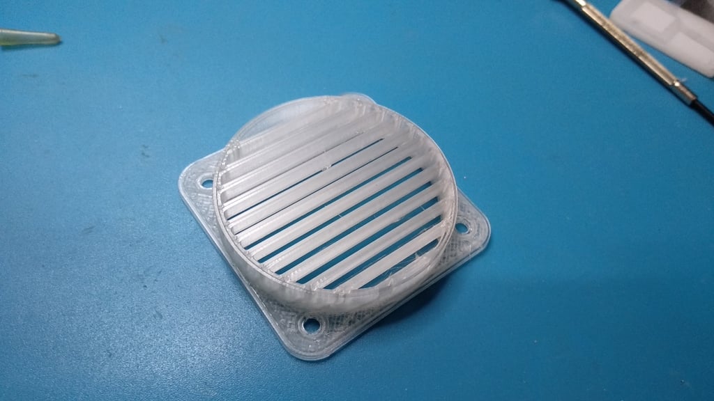 Cabinet vents 60mm Fan and Rectangular vent, slanted to prevent rain by ...