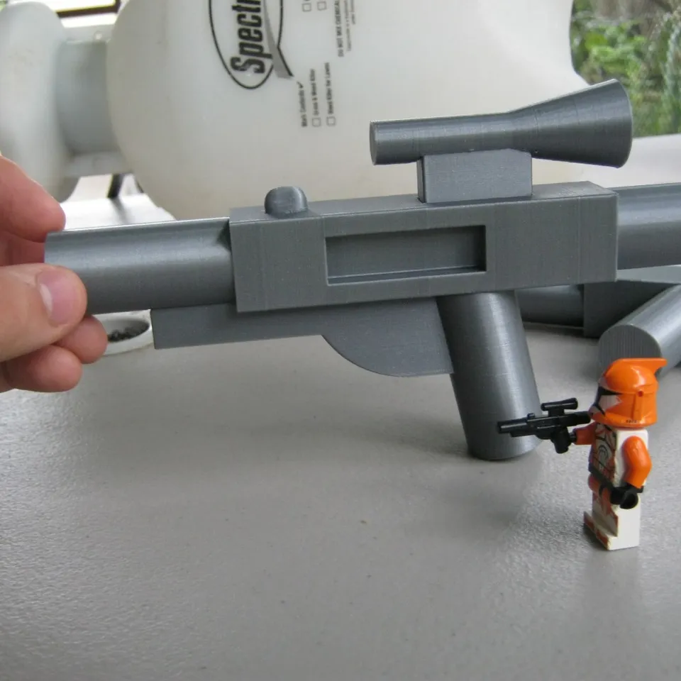 Giant Lego Blaster by TotallyAddicted | Download free STL model ...