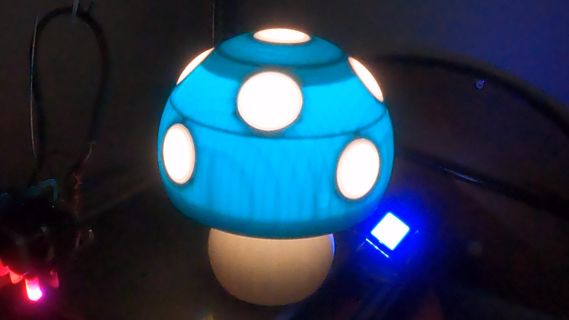 Mushroom Lamp 175 percent with 12v LED by PlaneMaker1968 | Download ...