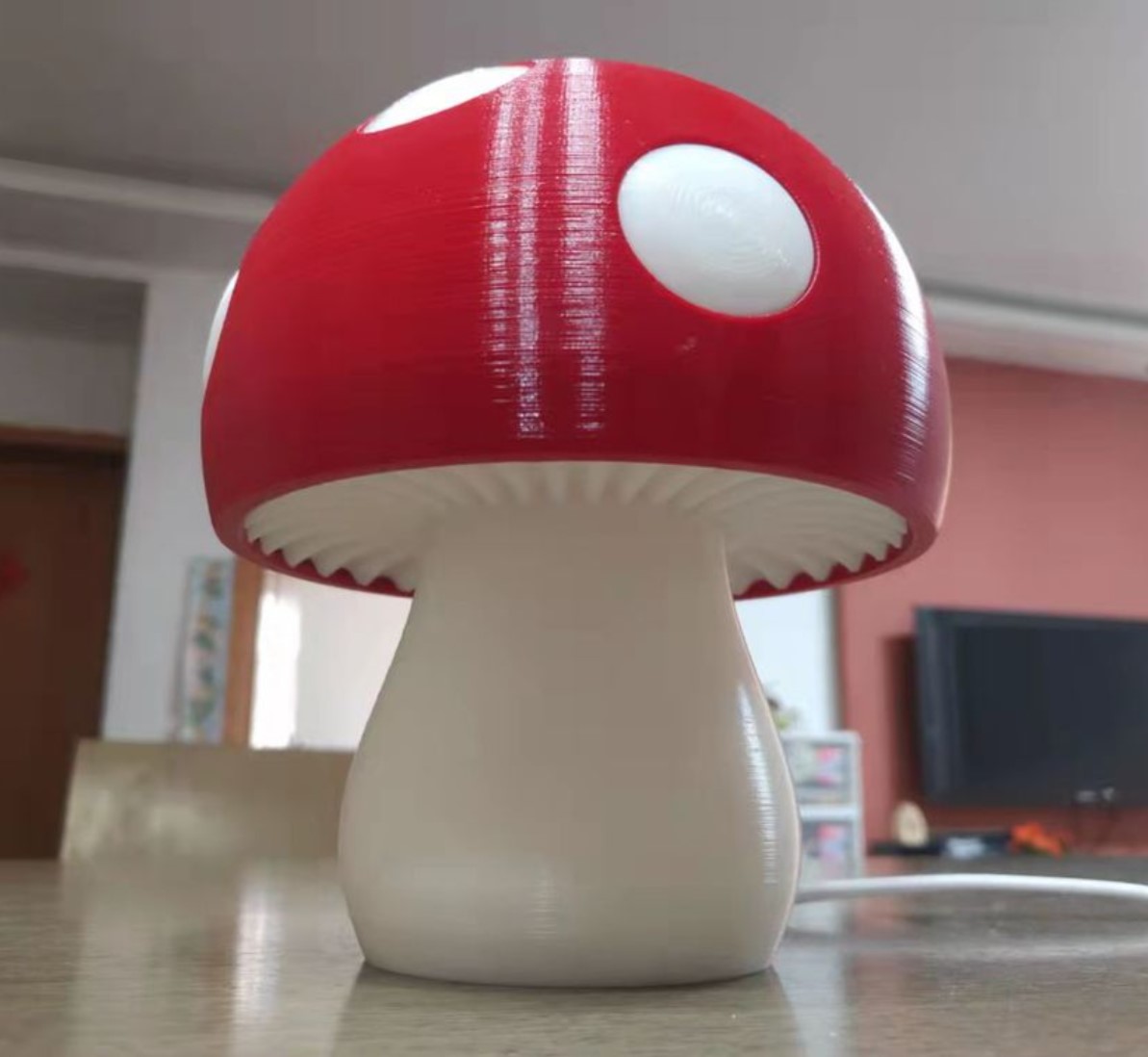 Mushroom Lamp 175 percent with 12v LED by PlaneMaker1968 | Download ...