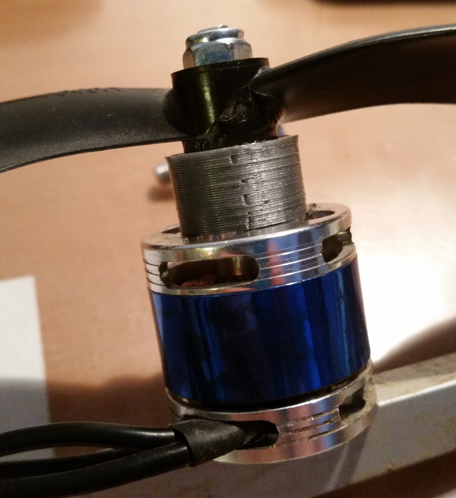 Propeller Mount Adapter by blackfede | Download free STL model ...