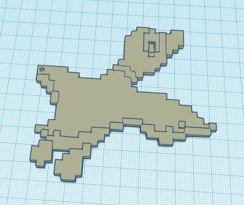 Duck Hunt Keychain by Fisticuffs | Download free STL model | Printables.com