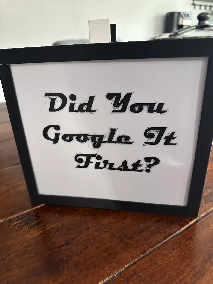 Changeable Front Lit Frame Box by 3DPrintMakrHobby | Download free STL ...