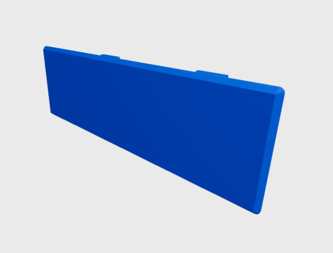Radio Single DIN Headunit Blank by BeavisMotorsport | Download free STL ...