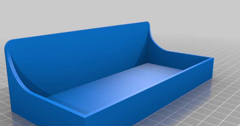 Hookup Wire Holders - Wall Mount by DamianB2 | Download free STL model ...