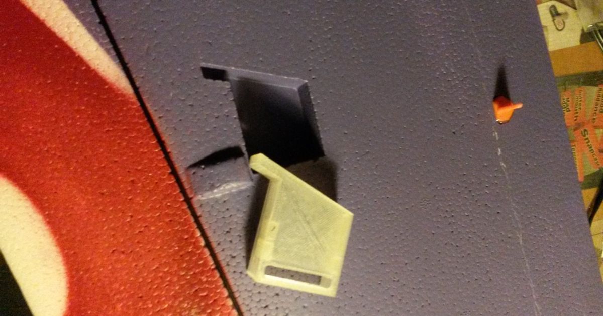 SkyWalker X6 Wing Servo Case by blackfede | Download free STL model ...