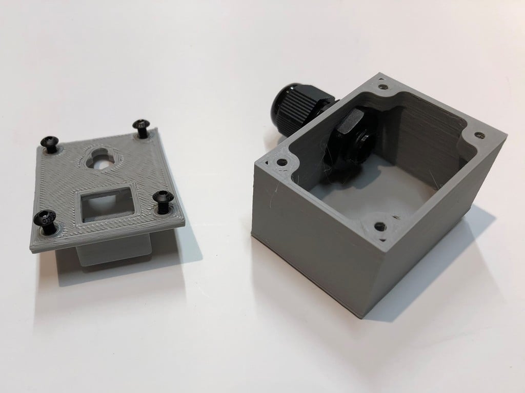 GPS Module Enclosure with Window Mount by DamianB2 | Download free STL ...