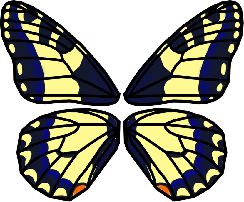 Rubber Band Butterfly Surprise Toy by SteveJohnsen | Download free STL ...