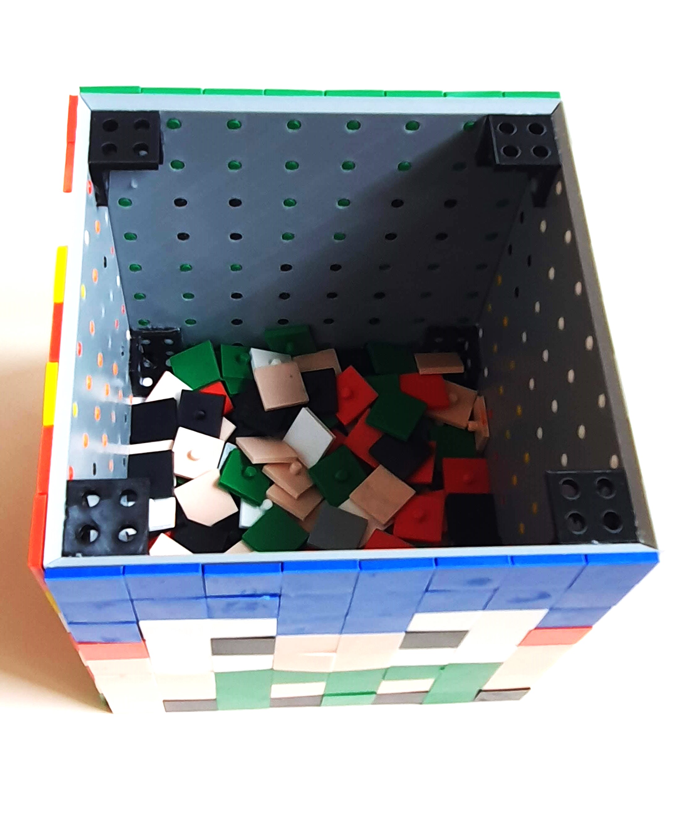 Minecraft head's heads storage box or night lamp by marius_ciolacu ...