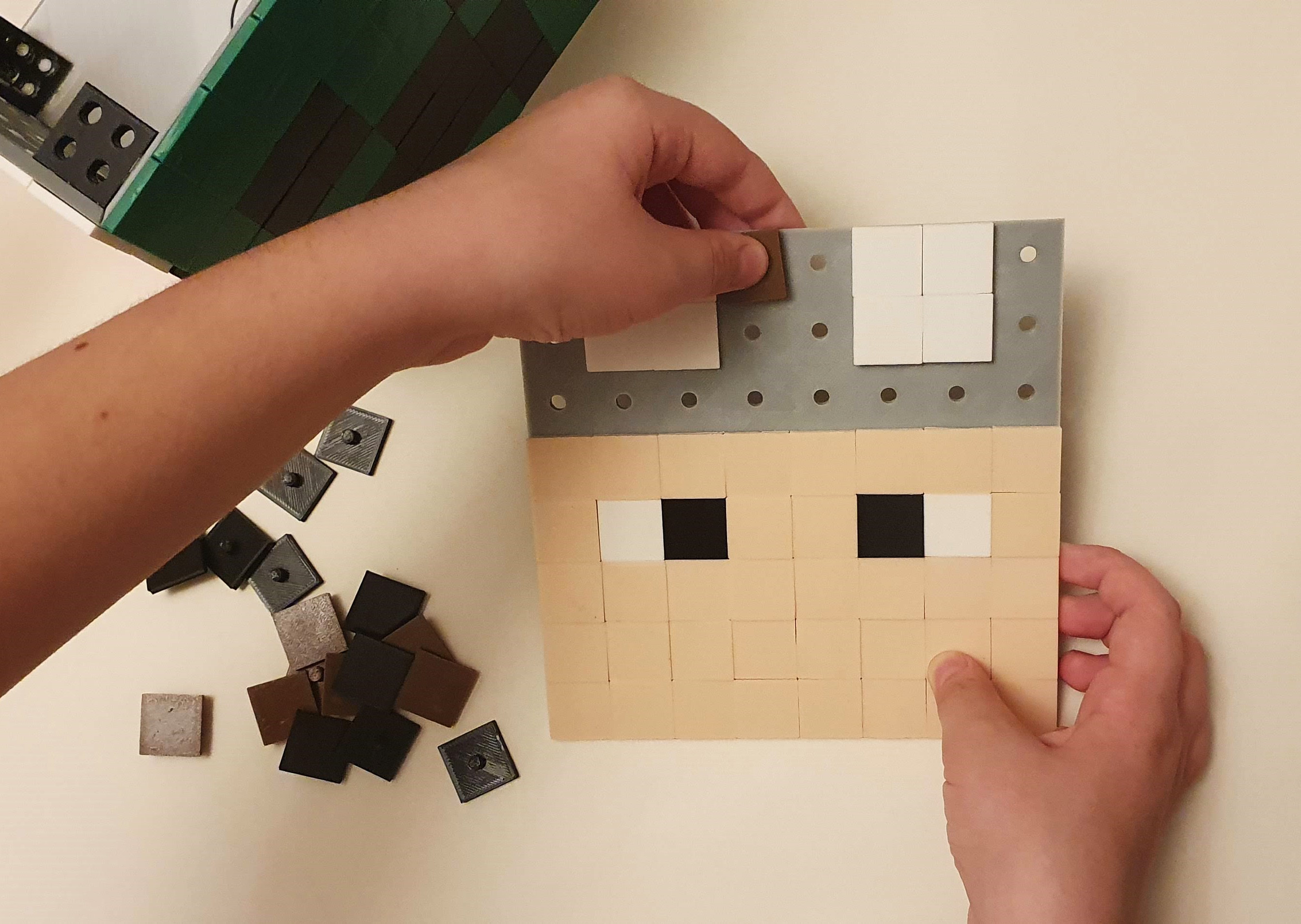 Minecraft head's heads storage box or night lamp by marius_ciolacu ...