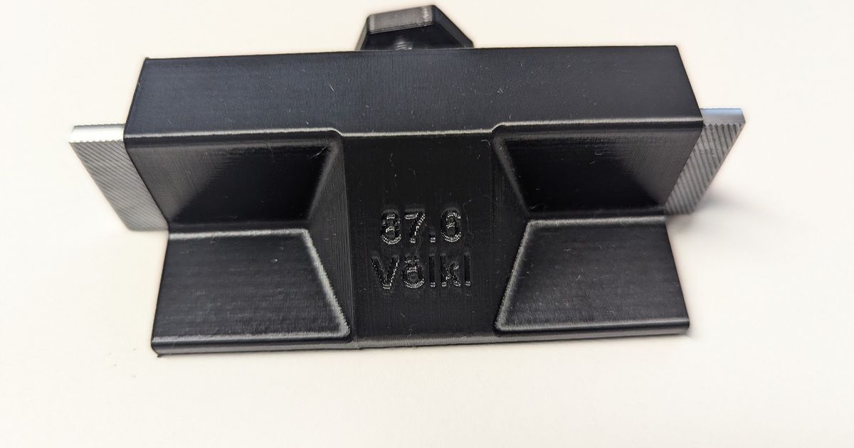 Ski edge file guide 87.6 deg by Seppel | Download free STL model ...