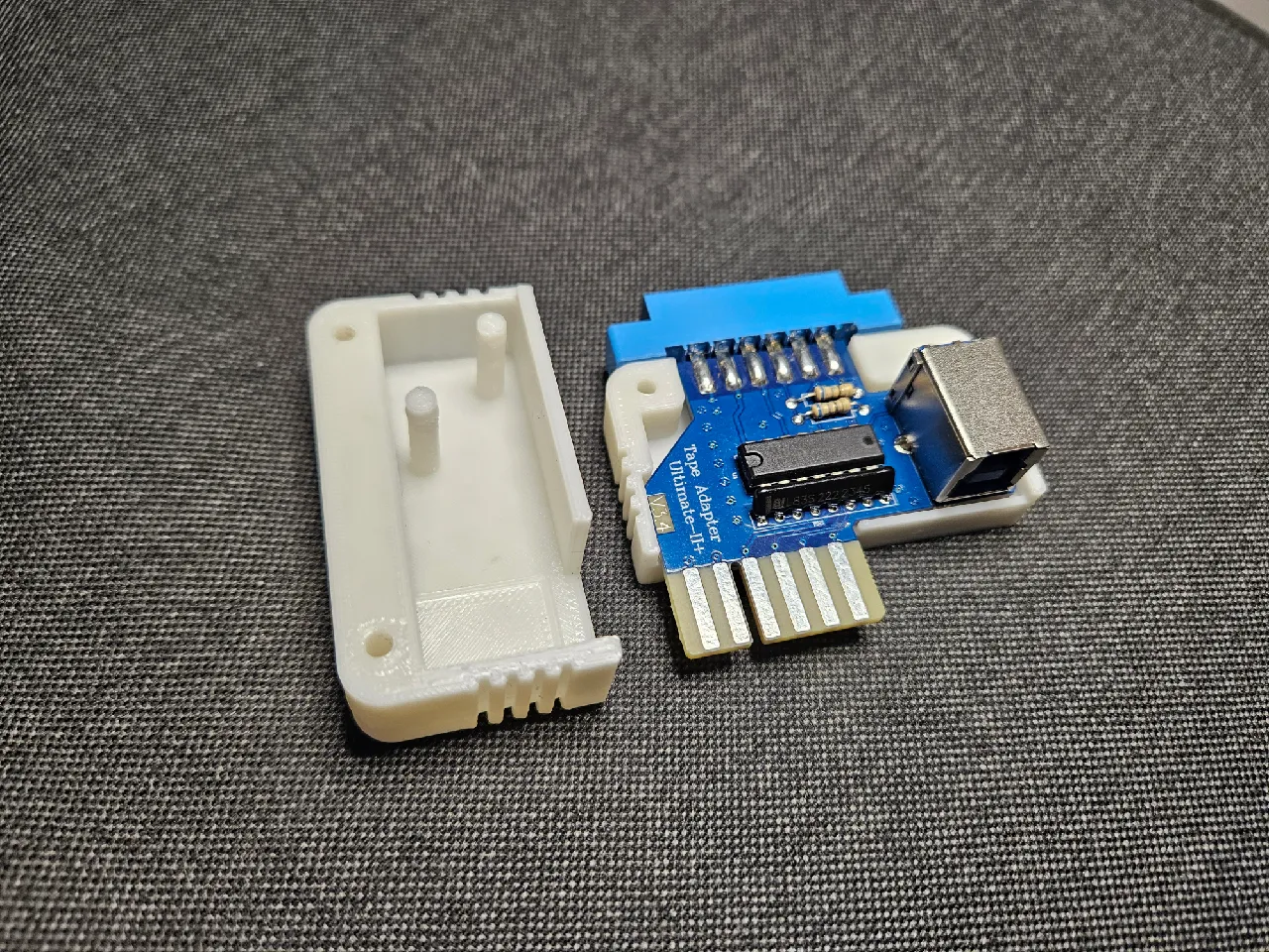 Commodore 64 C64 Ultimate II+ Tape Adapter Case by MD | Download free ...