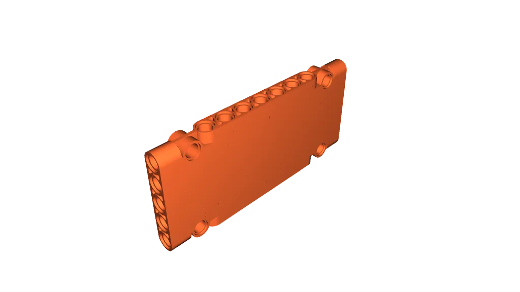 Lego Technic panel 5x11 by Antonín Kořen | Download free STL model ...