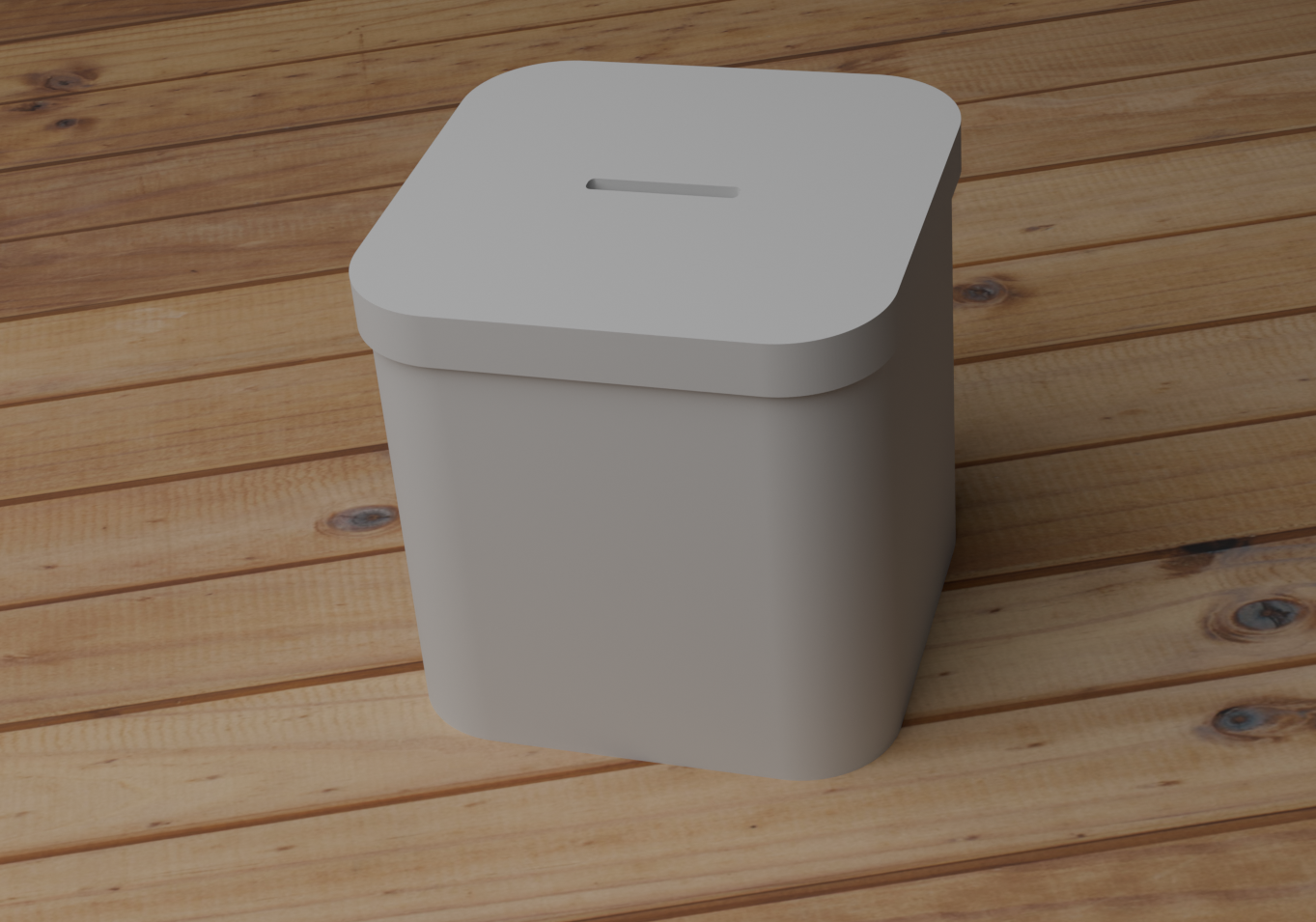 Modern Money Box by Lil Zac | Download free STL model | Printables.com