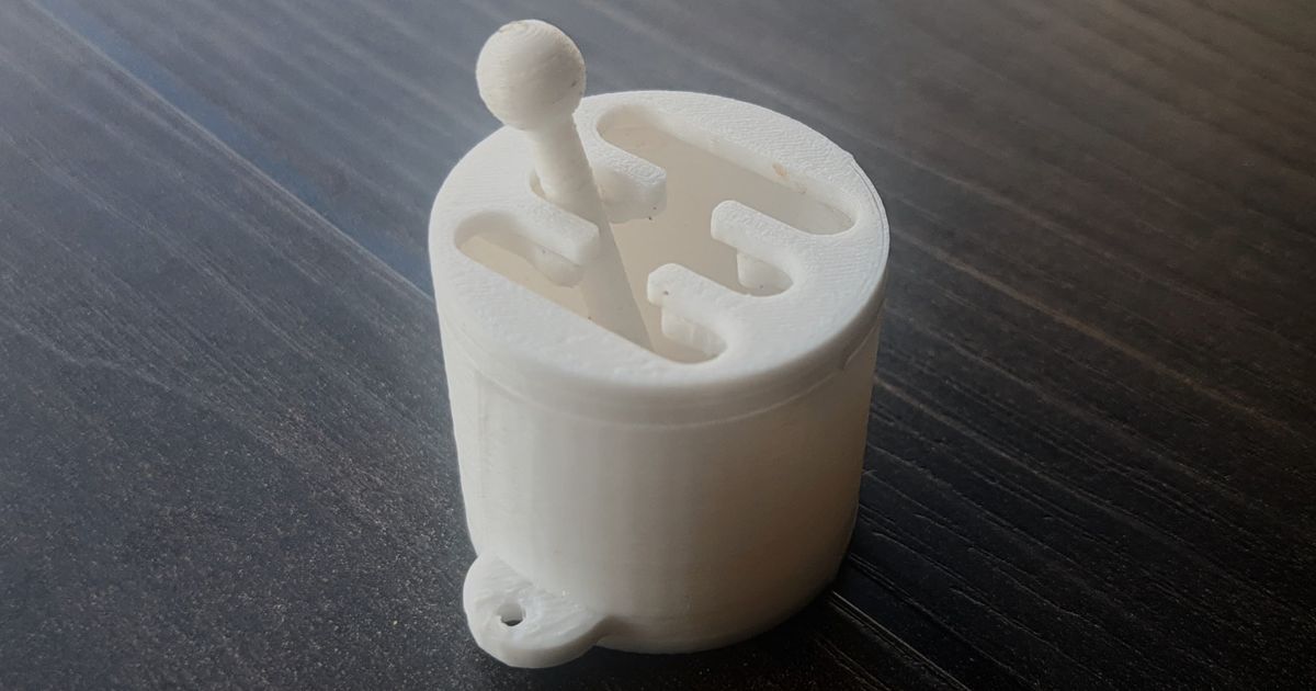 Gear Shifter Fidget Keychain (no extra components) by thtechnician ...