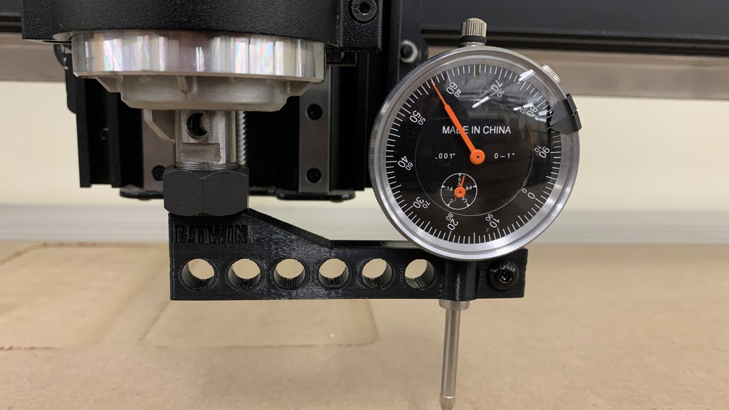 X-Carve 1/4" CNC Dial Indicator Tramming Mount by rjtwin | Download ...
