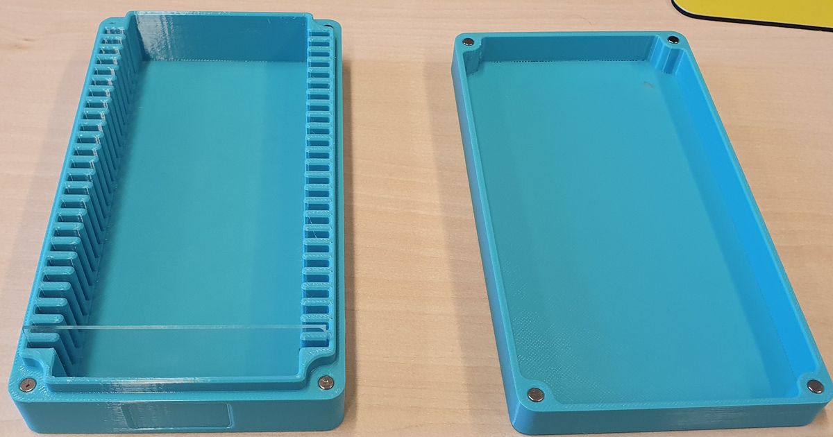 Microscope slides' box by Araneus0390 | Download free STL model ...