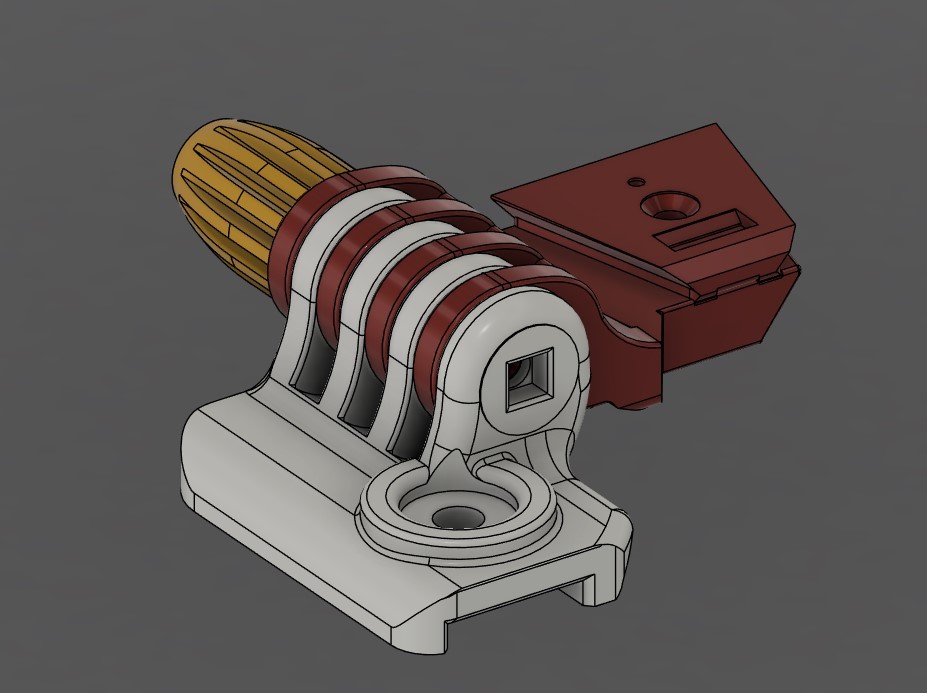 Pullsar Challenger GS 1x20 ARM Mount Dovetail by T-omi | Download free ...