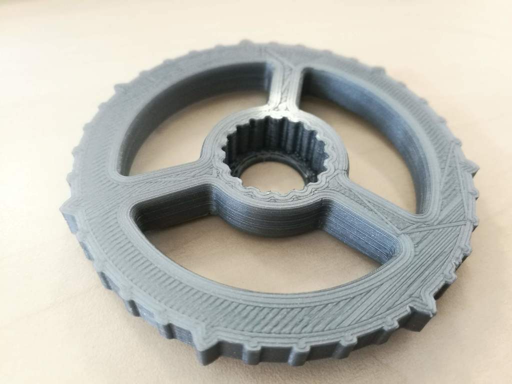Precision thumbwheel for CTC A10s by T-omi | Download free STL model ...