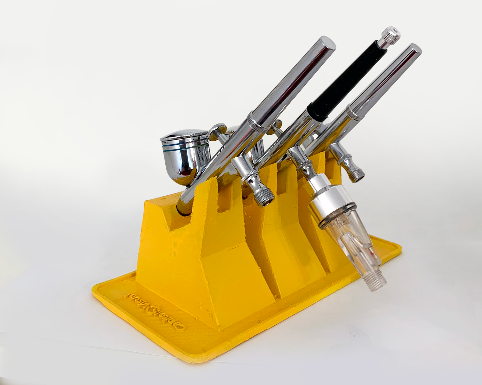 Triple airbrush holder by Ignacio Gabriel | Download free STL model ...