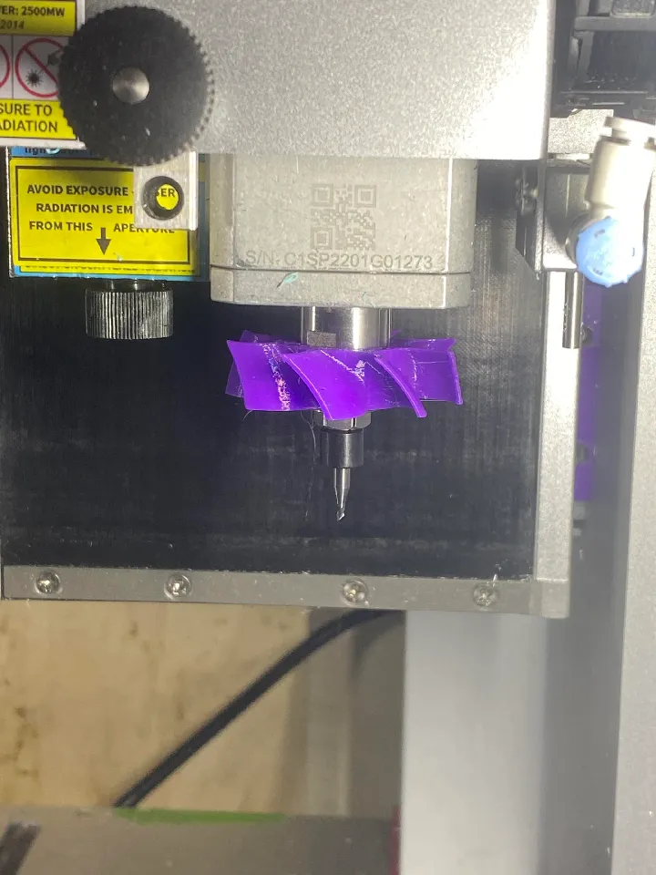 Carvera Tpu Spindle Fan by faecorrigan | Download free STL model ...
