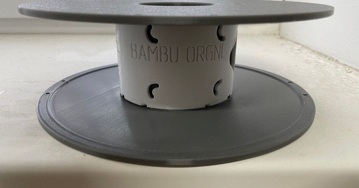 Spool adapter V2 for - "Original Bambu Spool" by Chumbachamba ...