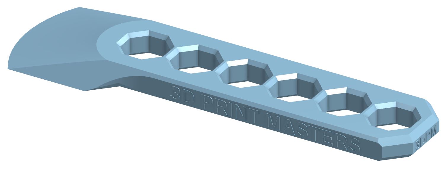 Rounded bed scraper by Adrian@3DPrintMasters | Download free STL model ...