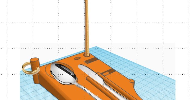 Advanced Spoon Rest by Andrew Perry | Download free STL model ...