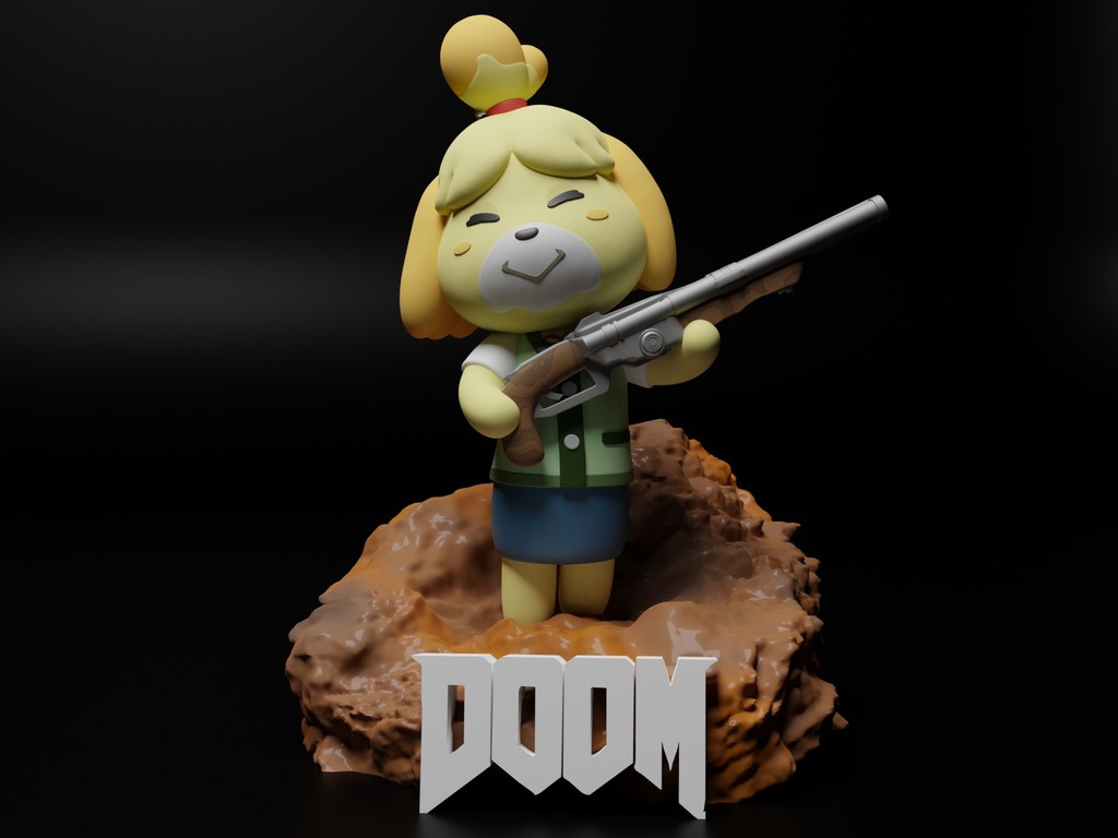 Doom Isabelle by JuusozArt | Download free STL model | Printables.com