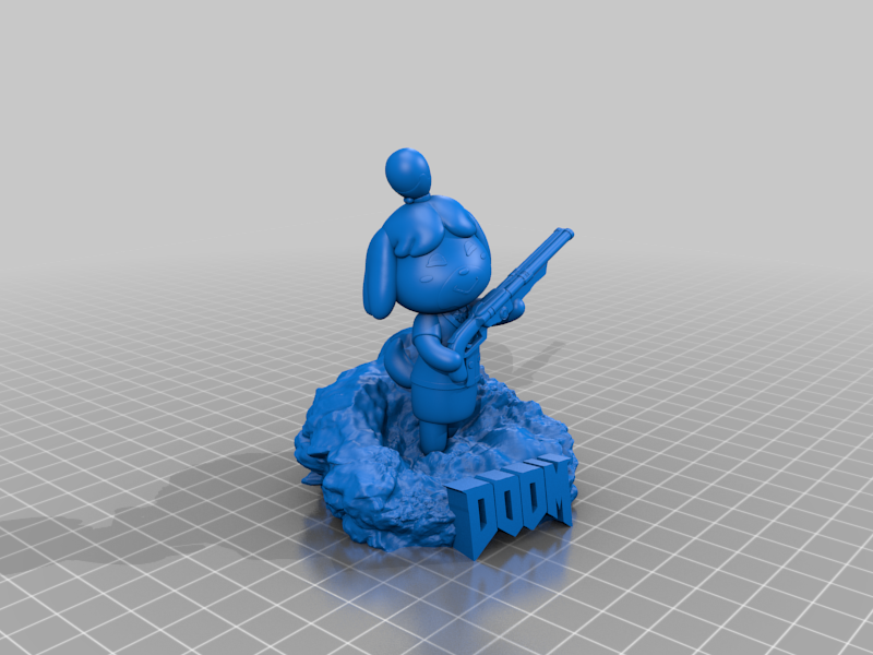 Doom Isabelle by JuusozArt | Download free STL model | Printables.com