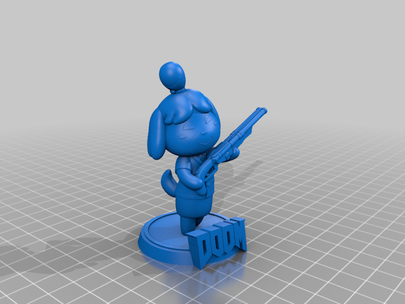 Doom Isabelle by JuusozArt | Download free STL model | Printables.com