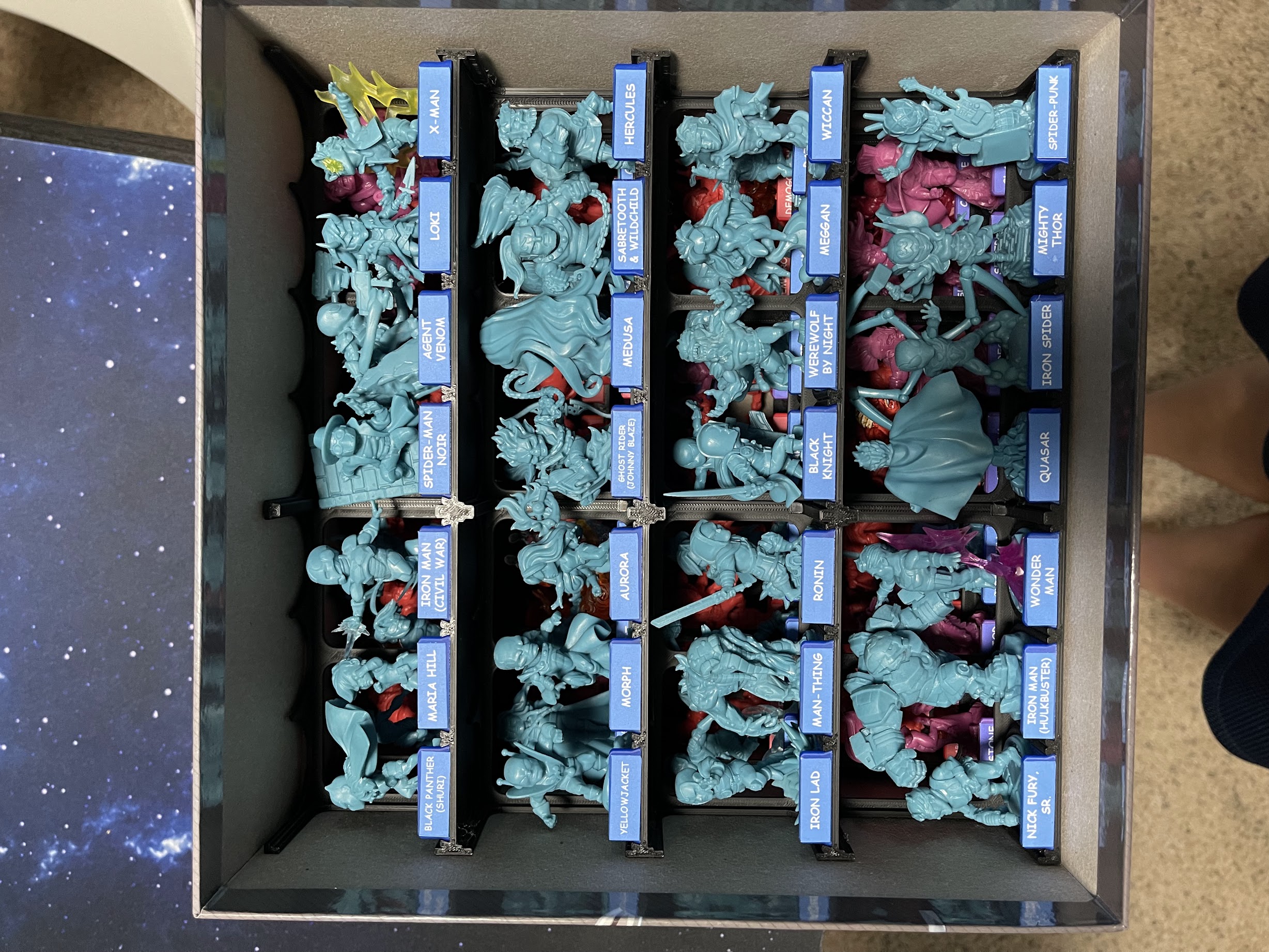 Marvel United (Season 3) Miniatures Box Insert by cubiclelord ...